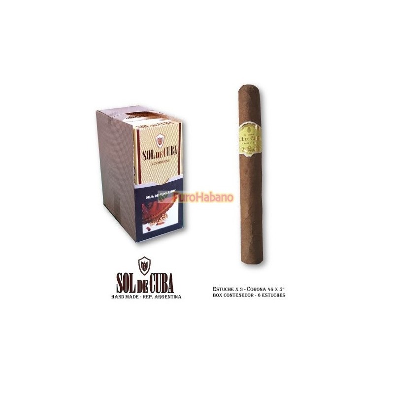 Sol de Cuba Corona Habanos Cigarros Puros