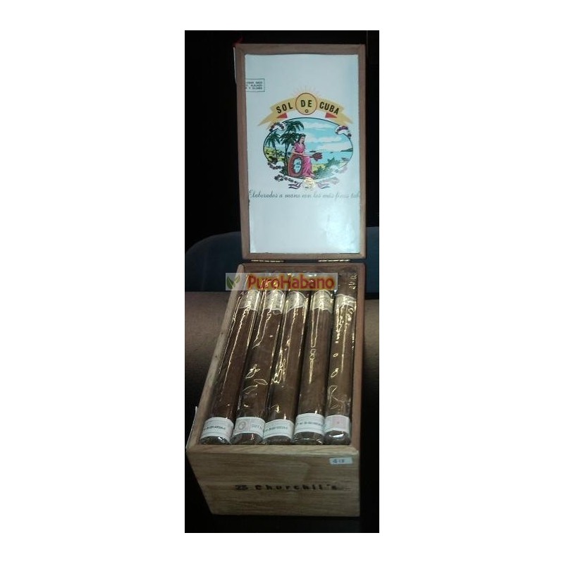 Sol de Cuba Churchill Habanos Cigarros Puros