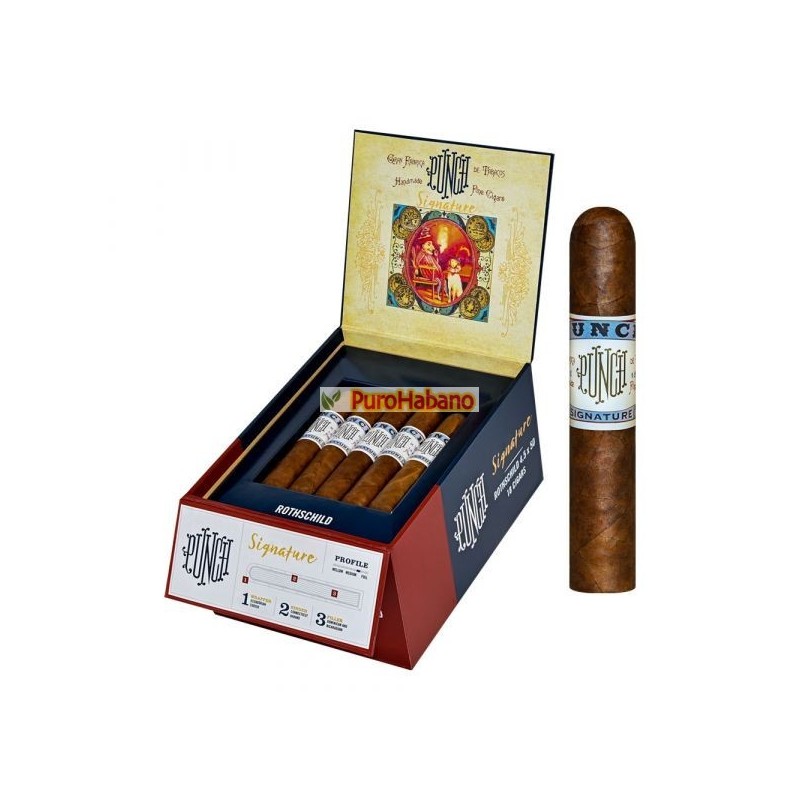Punch Signature Rothschild Habanos Puros Cigarros