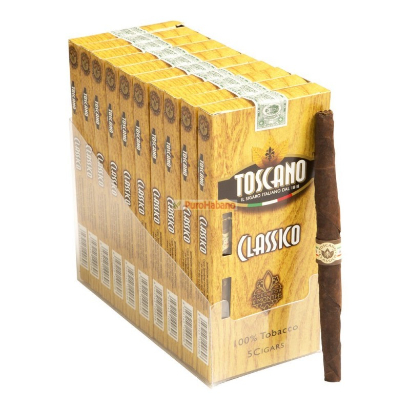 Toscano Classico Puros Cigarros Italianos