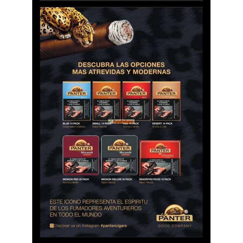 Panter Desert Puros Cigarros Cigarritos