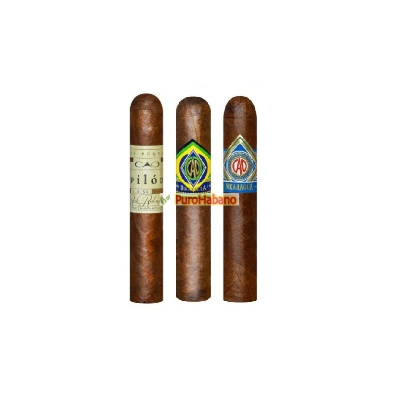CAO Sampler por Tres Habanos Puros y Cigarros