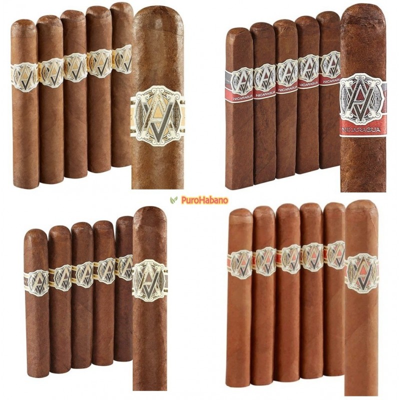 Sampler Avo Fans by Davidoff of Geneva Habanos Puros Cigarros