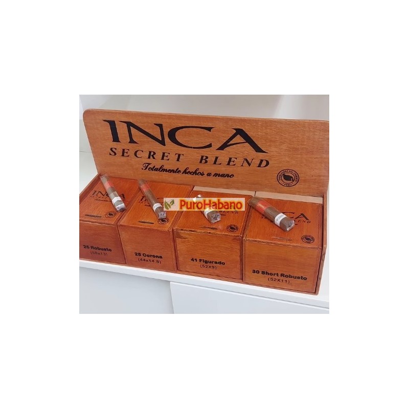 Inca Secret Blend Figurado Habanos Puros Cigarros Peruanos